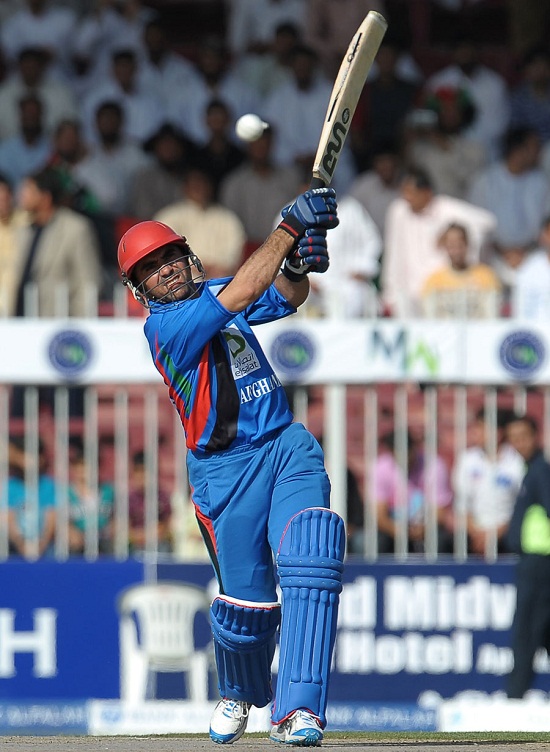 Karim Sadiq scored 40 runs for Afganistan – crickethighlights.com